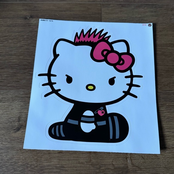 Hello Kitty | Accessories | Brand New Extra Large Punk Rock Hello Kitty ...
